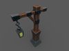Stylized Lamp Post free VR / AR / low-poly 3D model | CGTrader