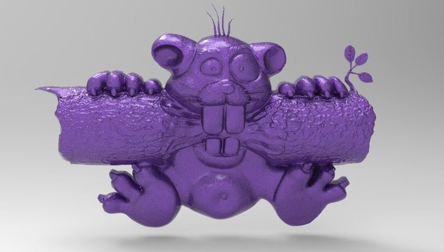 beaver 3D print model | CGTrader