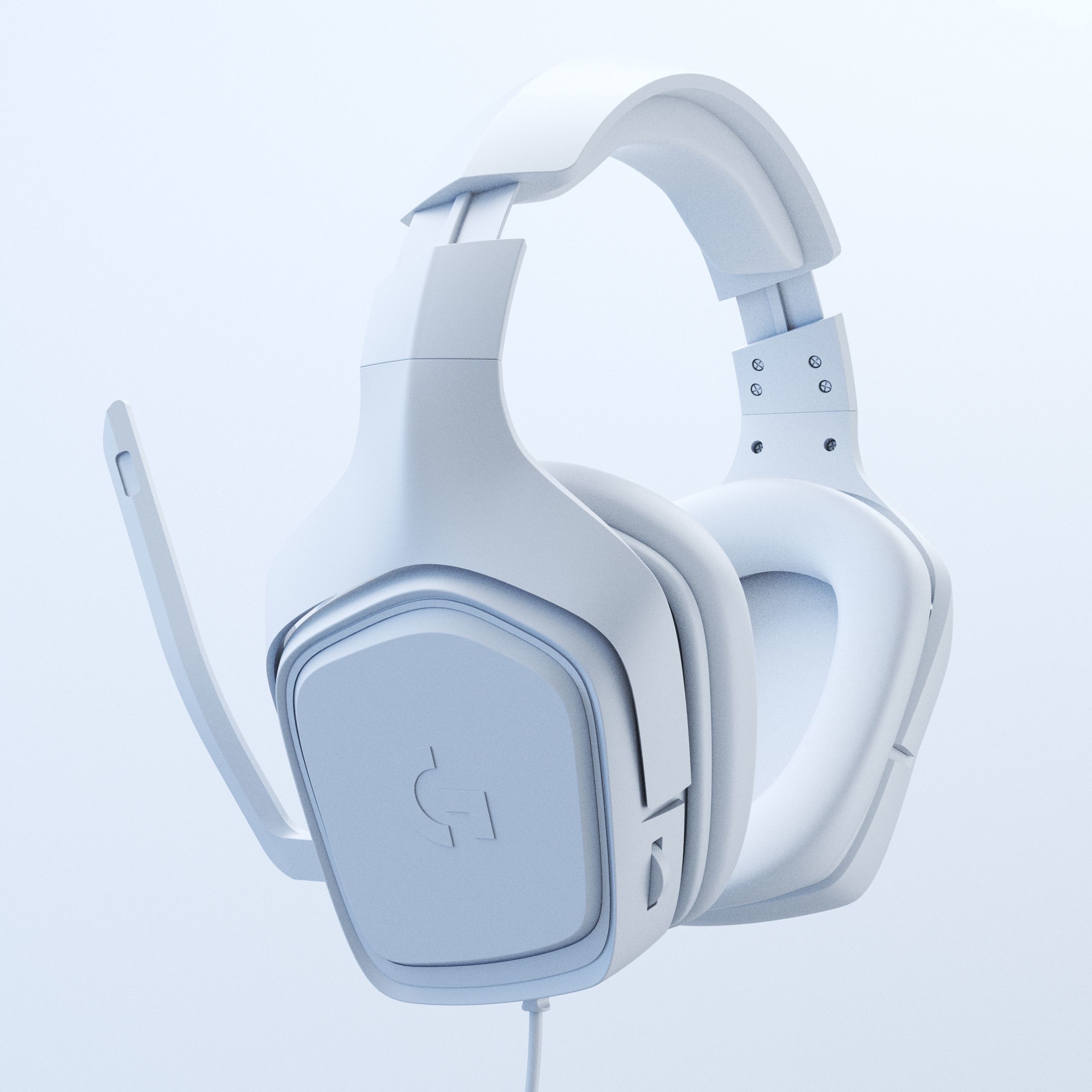 Logitech G332 Headset 3D model | CGTrader