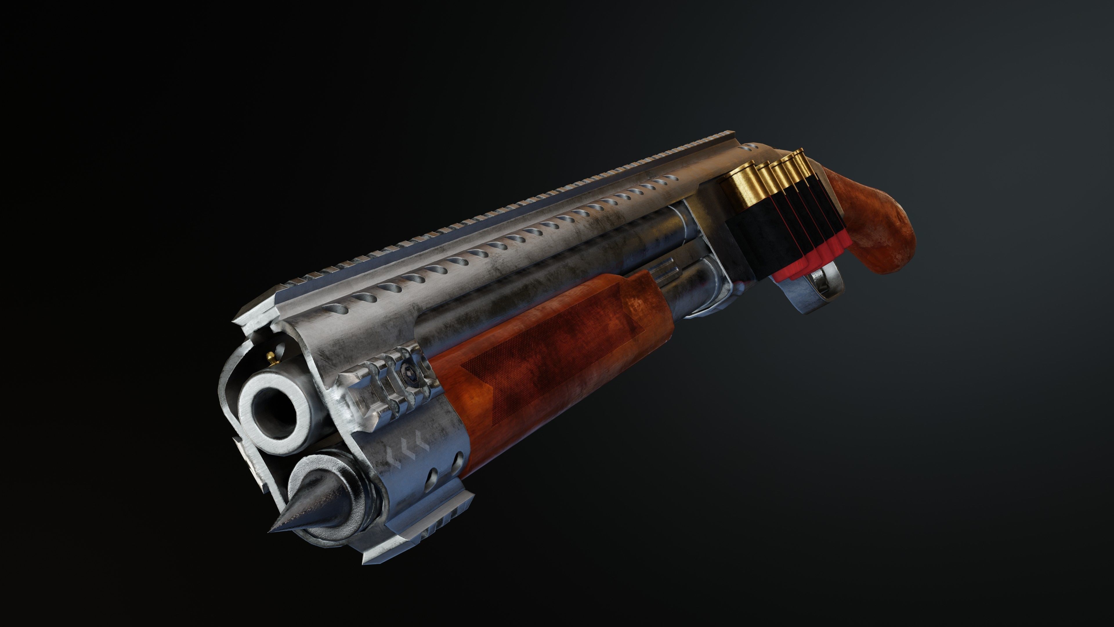 3D model Classic Mossberg 590 Shockwave VR / AR / low-poly | CGTrader