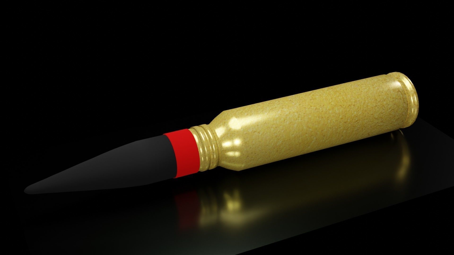 30mm Avenger Auto Cannon Round 3D model | CGTrader