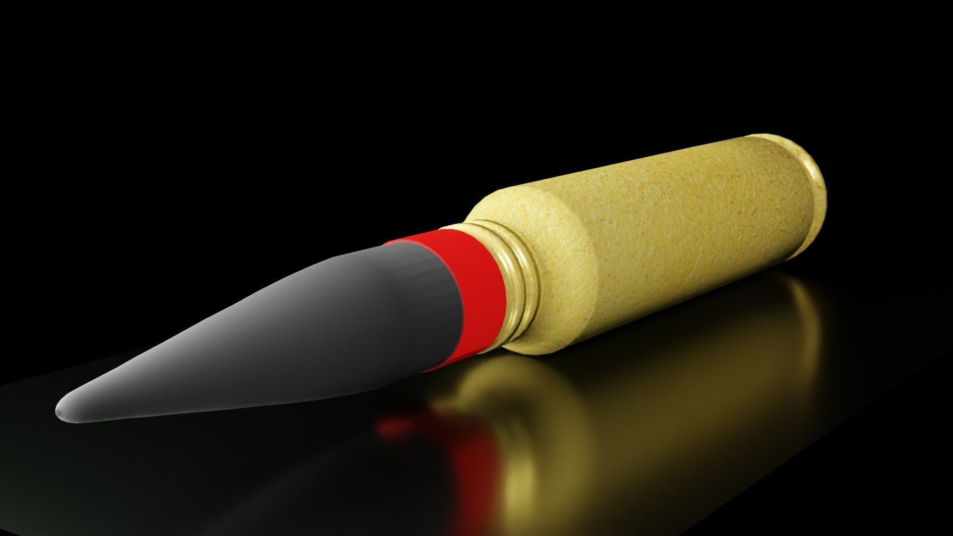 30mm Avenger Auto Cannon Round 3D model | CGTrader