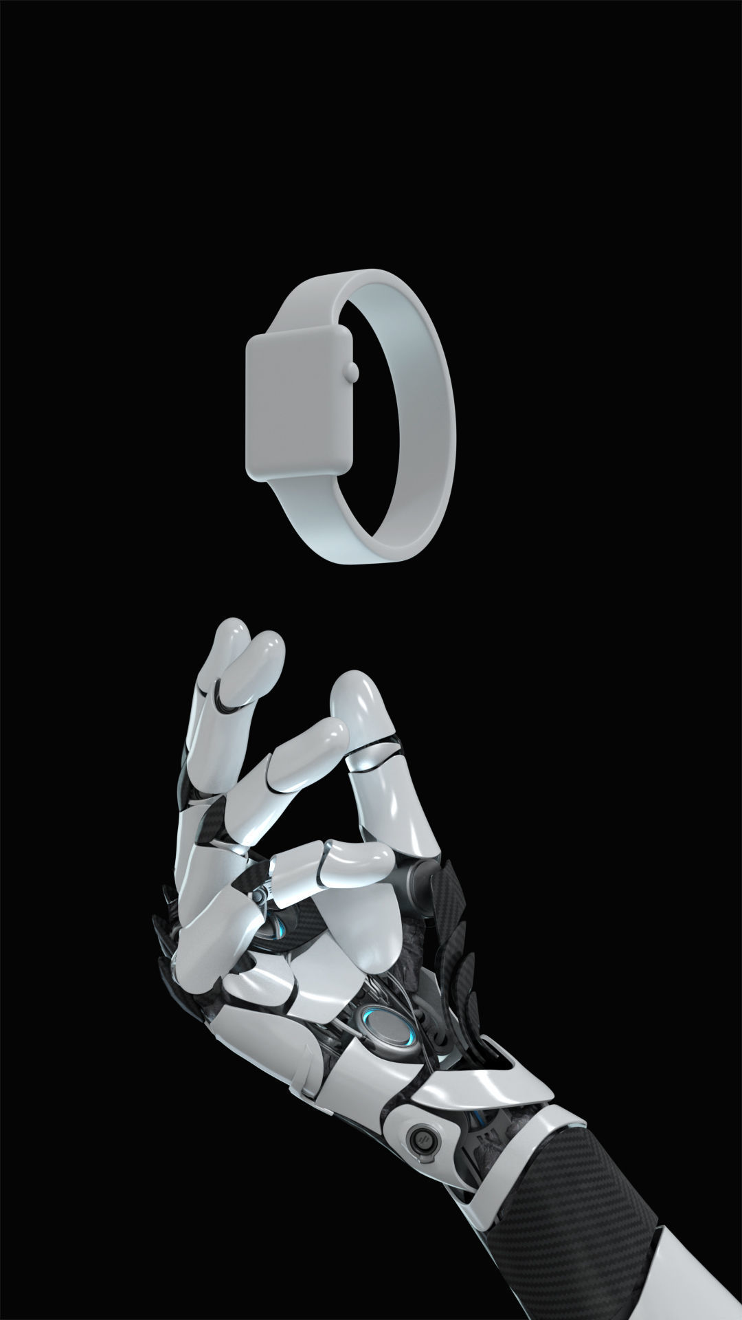 hand anatomy mechanical 01 pose 3D model | CGTrader