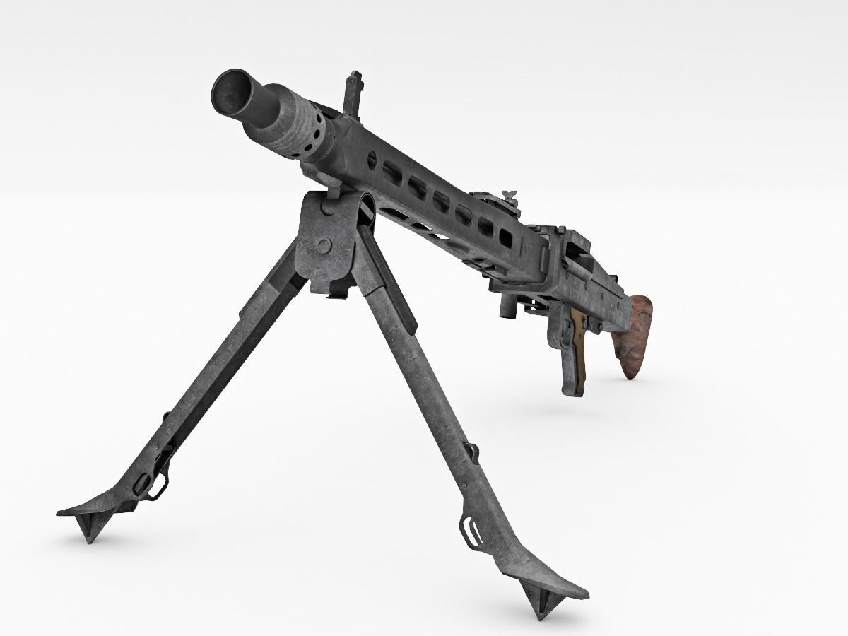 MG 42 3D model | CGTrader