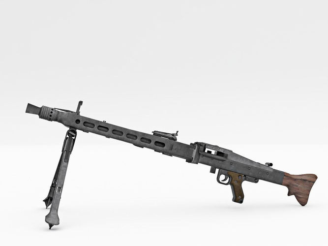 MG 42 3D model | CGTrader