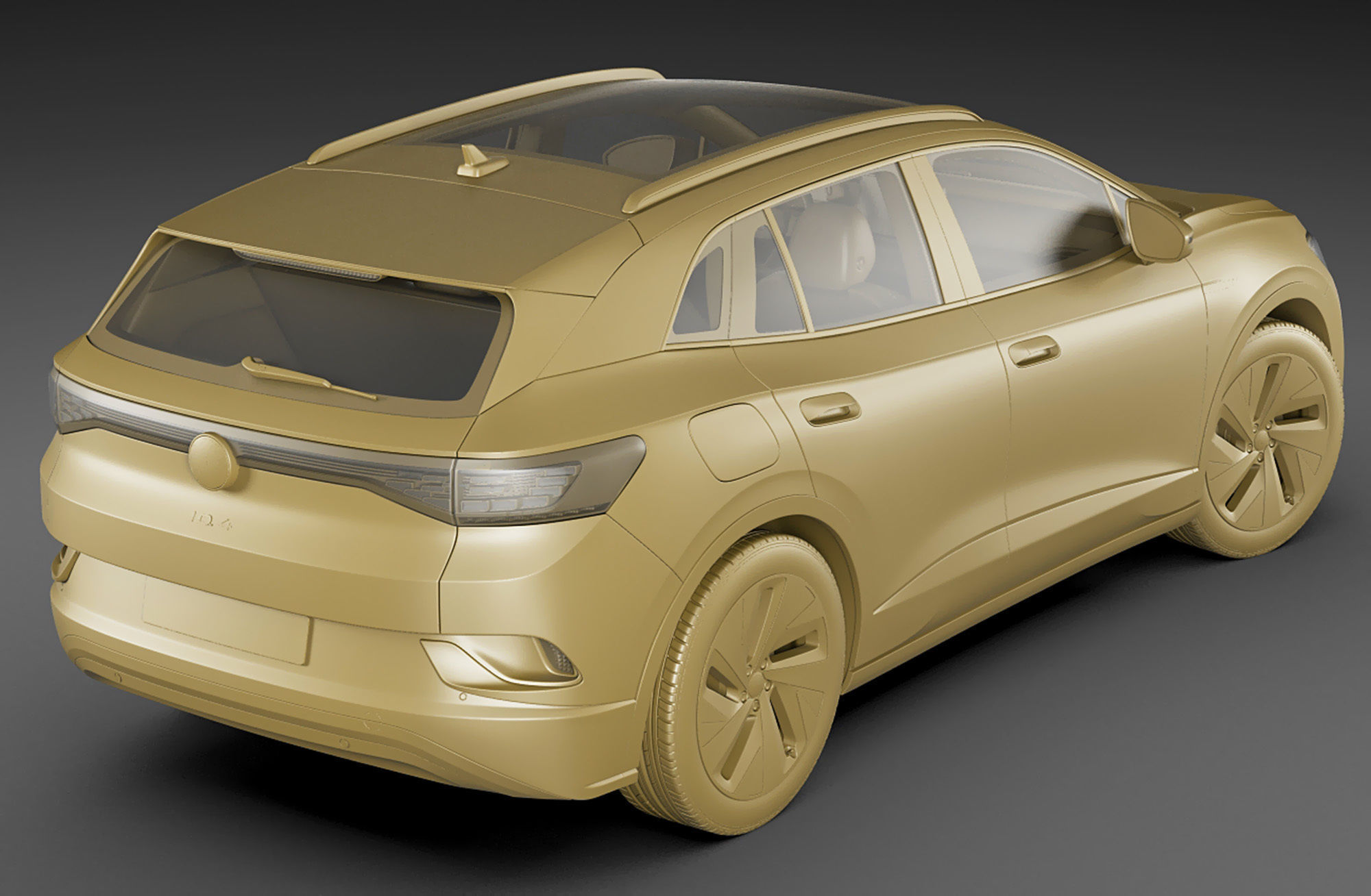 Volkswagen ID4 2021 3D model | CGTrader