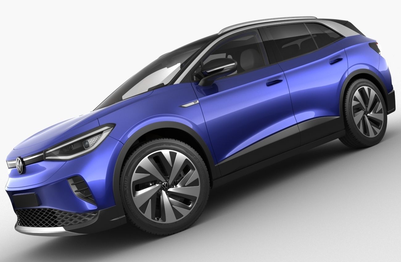Volkswagen ID4 2021 3D model | CGTrader