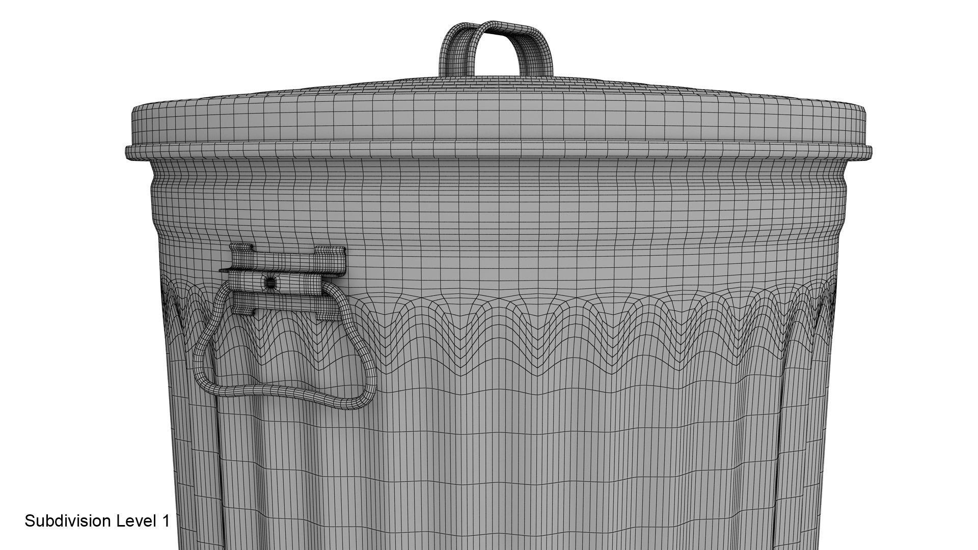 Garbage can 3D model | CGTrader