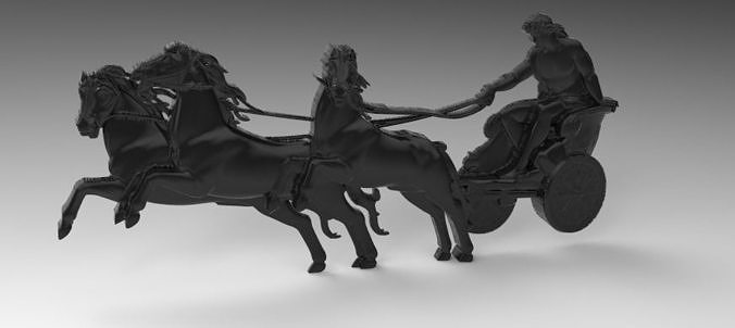 chariot 1 3D model 3D printable | CGTrader
