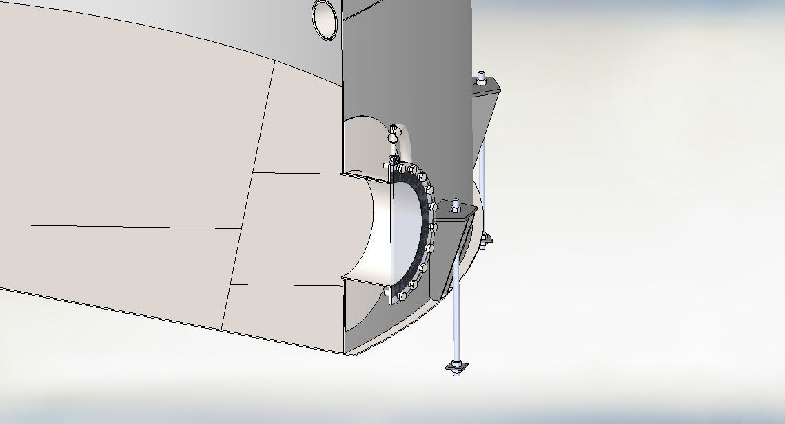 Storage tank 400m3 API 650 3D model | CGTrader
