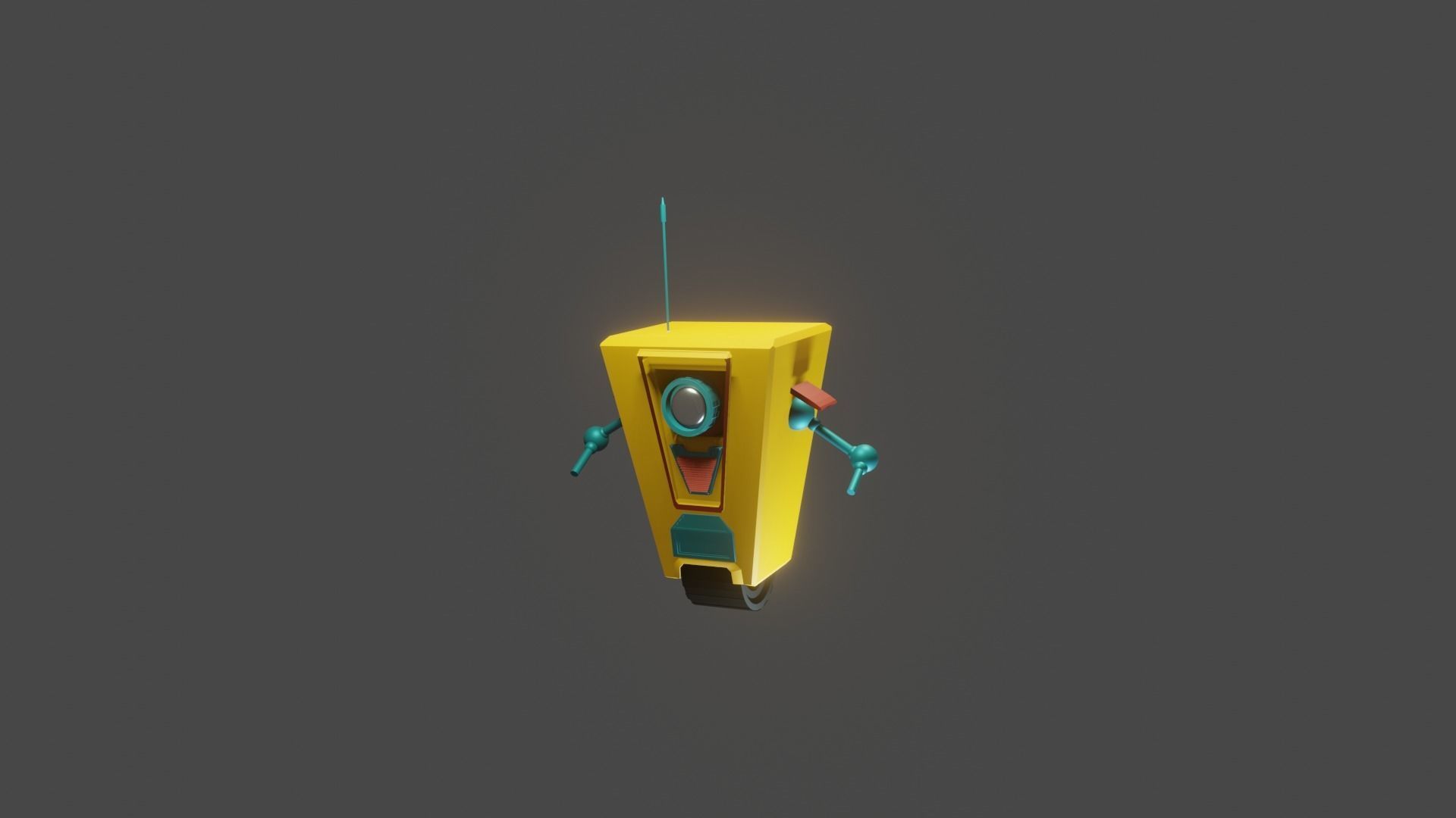 Borderlands Claptrap 3d model NEW YEAR SALE free 3D model | CGTrader