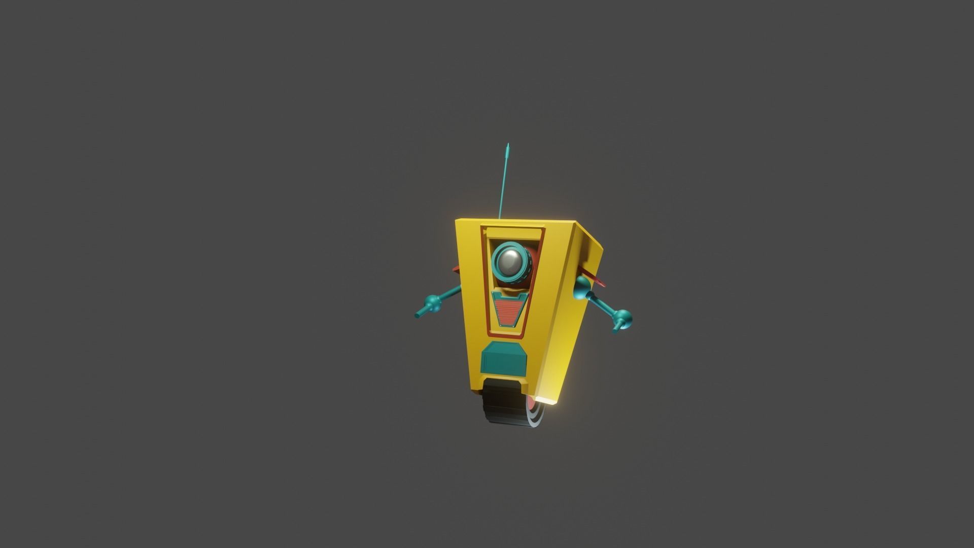 Borderlands Claptrap 3d model NEW YEAR SALE free 3D model | CGTrader