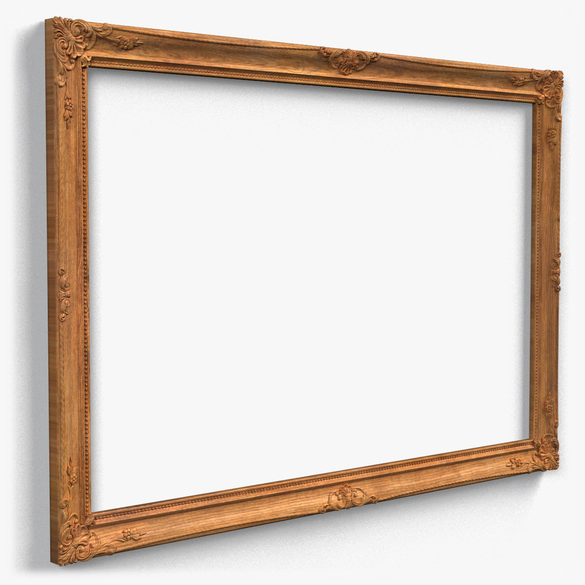 Frame0071 ornate frame 3D model | CGTrader