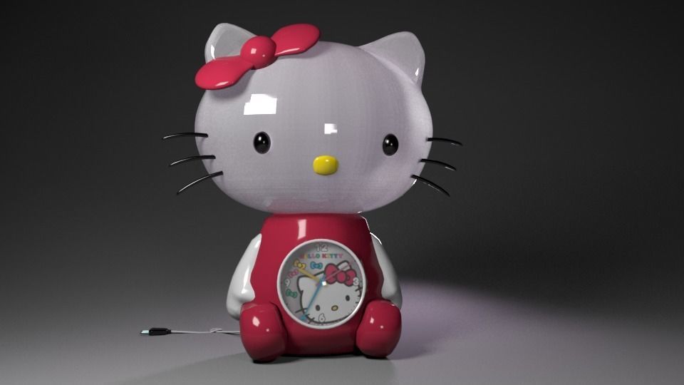 3D model Hello Kitty VR / AR / low-poly | CGTrader