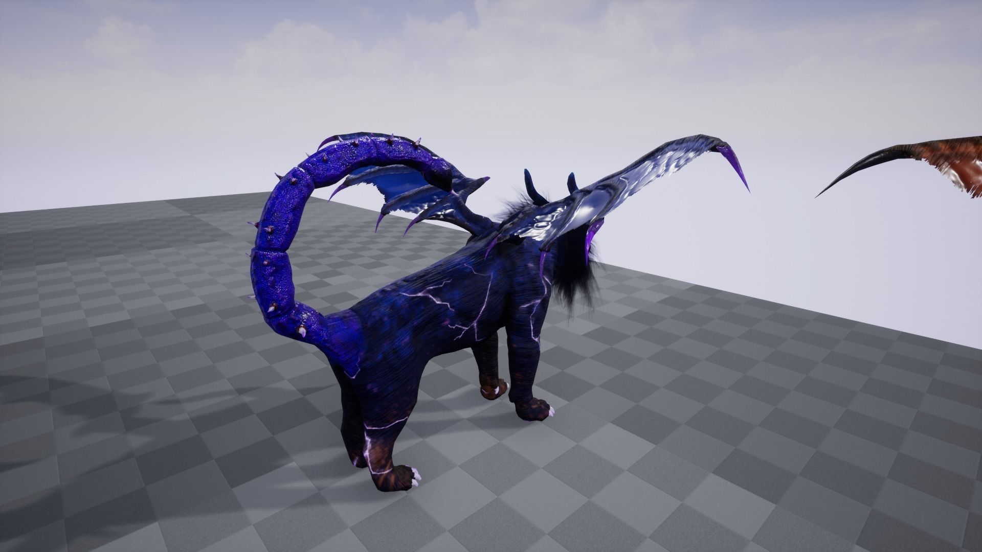 3D model Manticore UE4 and Unity VR / AR / low-poly | CGTrader