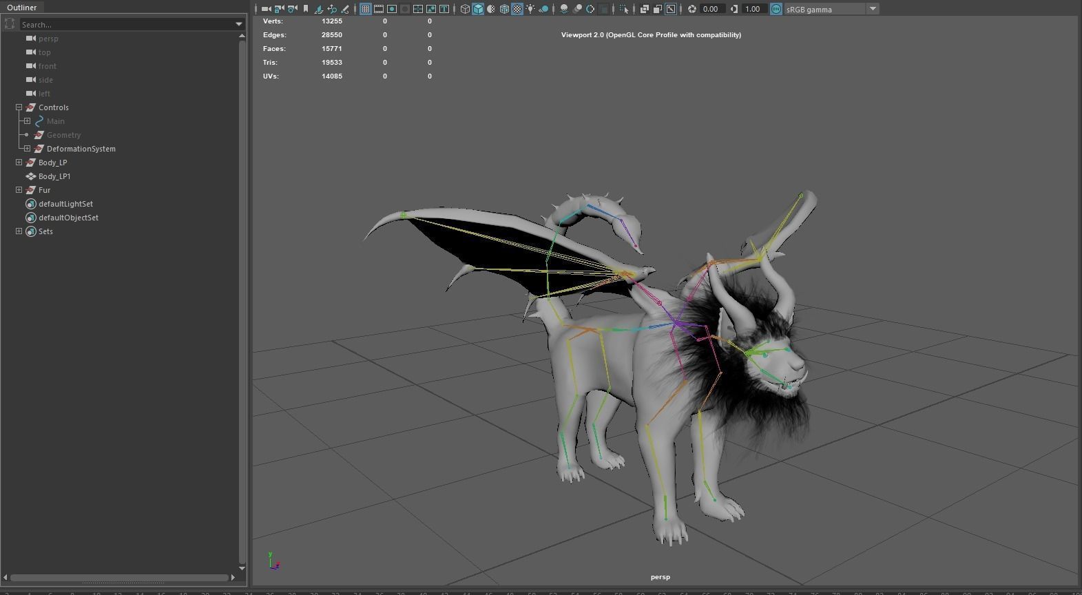 3D model Manticore UE4 and Unity VR / AR / low-poly | CGTrader