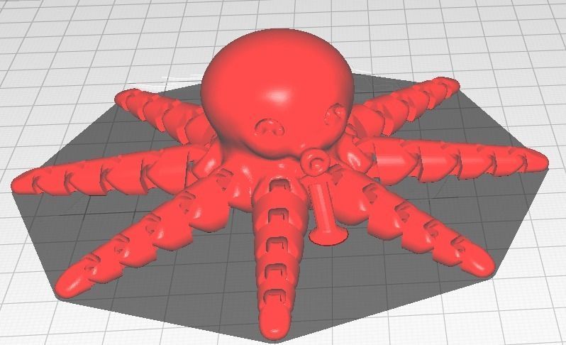 Mini Octopus free 3D model 3D printable | CGTrader