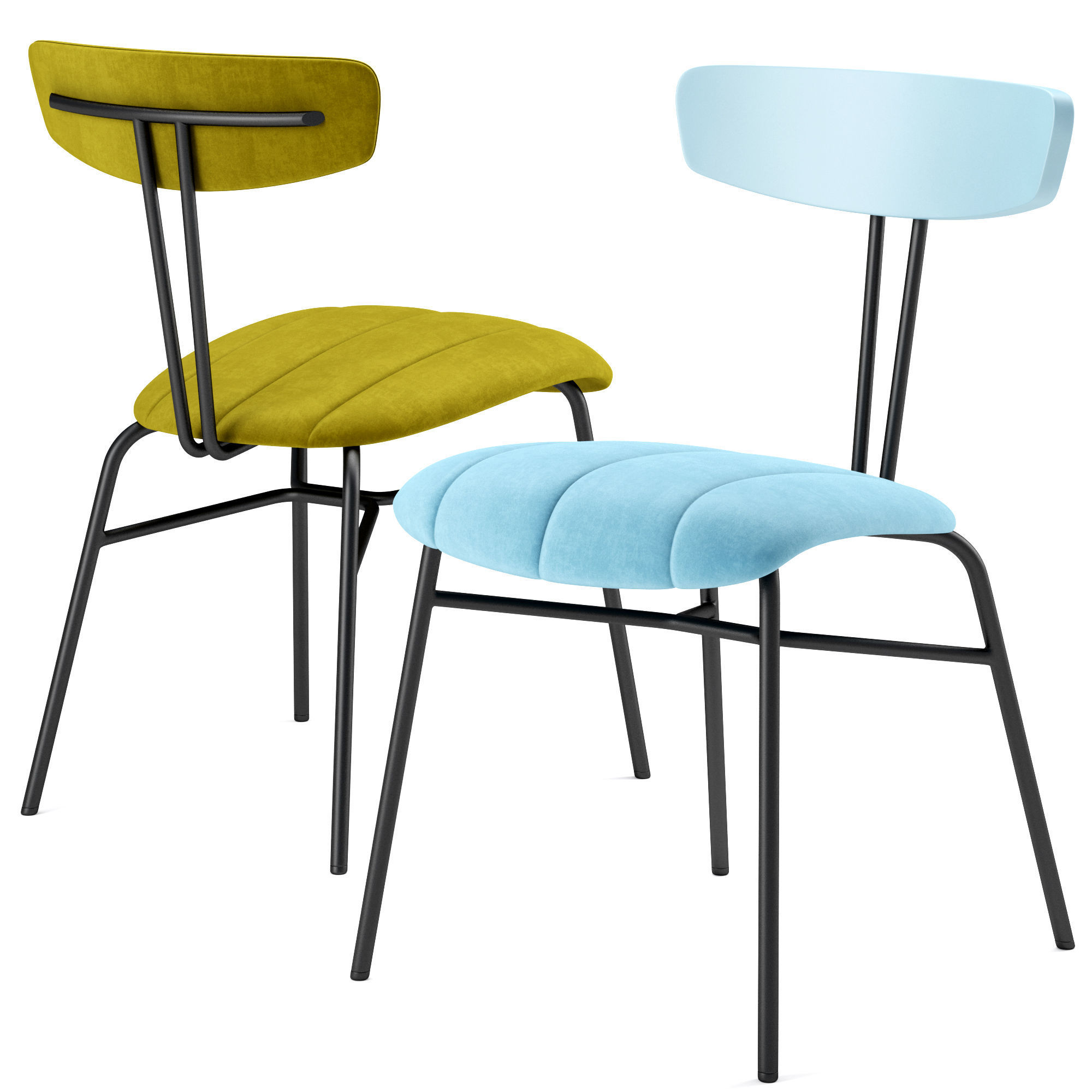 Amy Chair Set 3D model | CGTrader