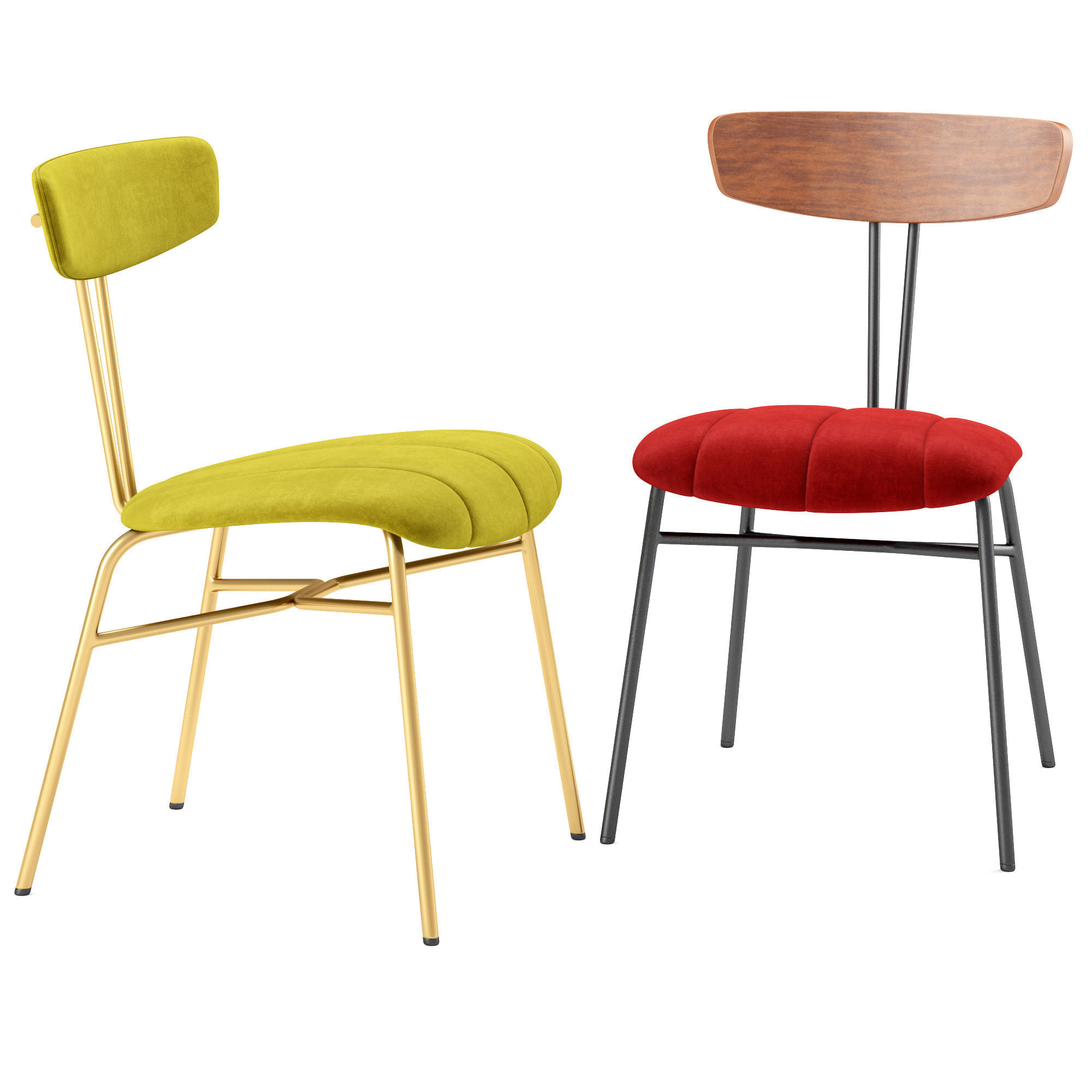 Amy Chair Set 3D model | CGTrader