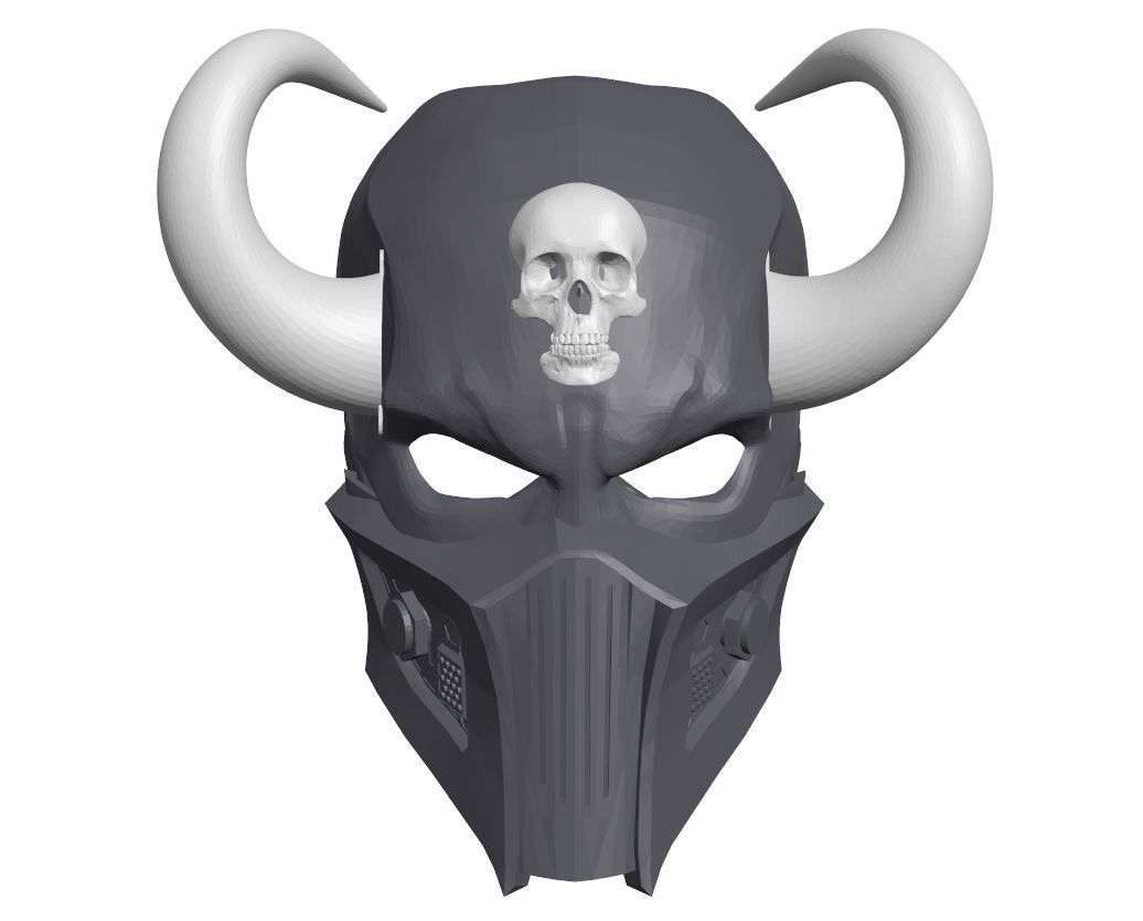 Mask - marks 3D model 3D printable | CGTrader