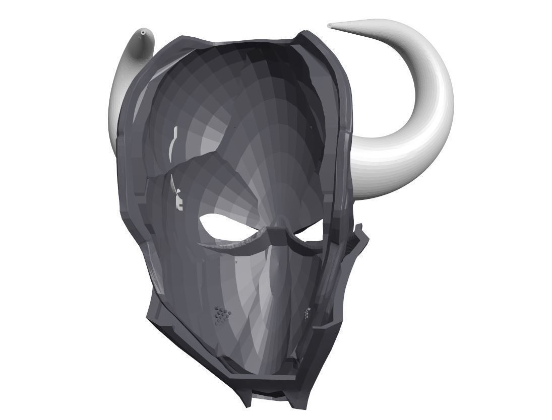 Mask - marks 3D model 3D printable | CGTrader