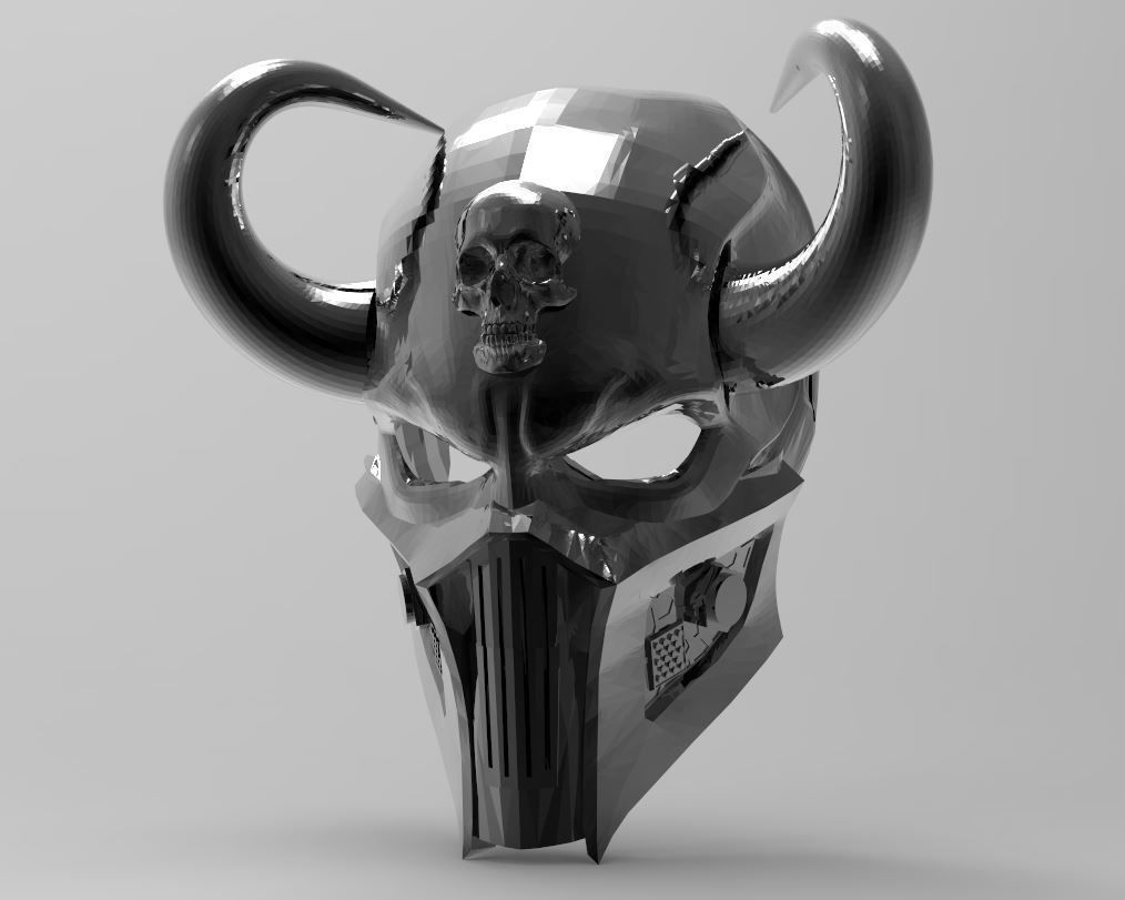 Mask - marks 3D model 3D printable | CGTrader