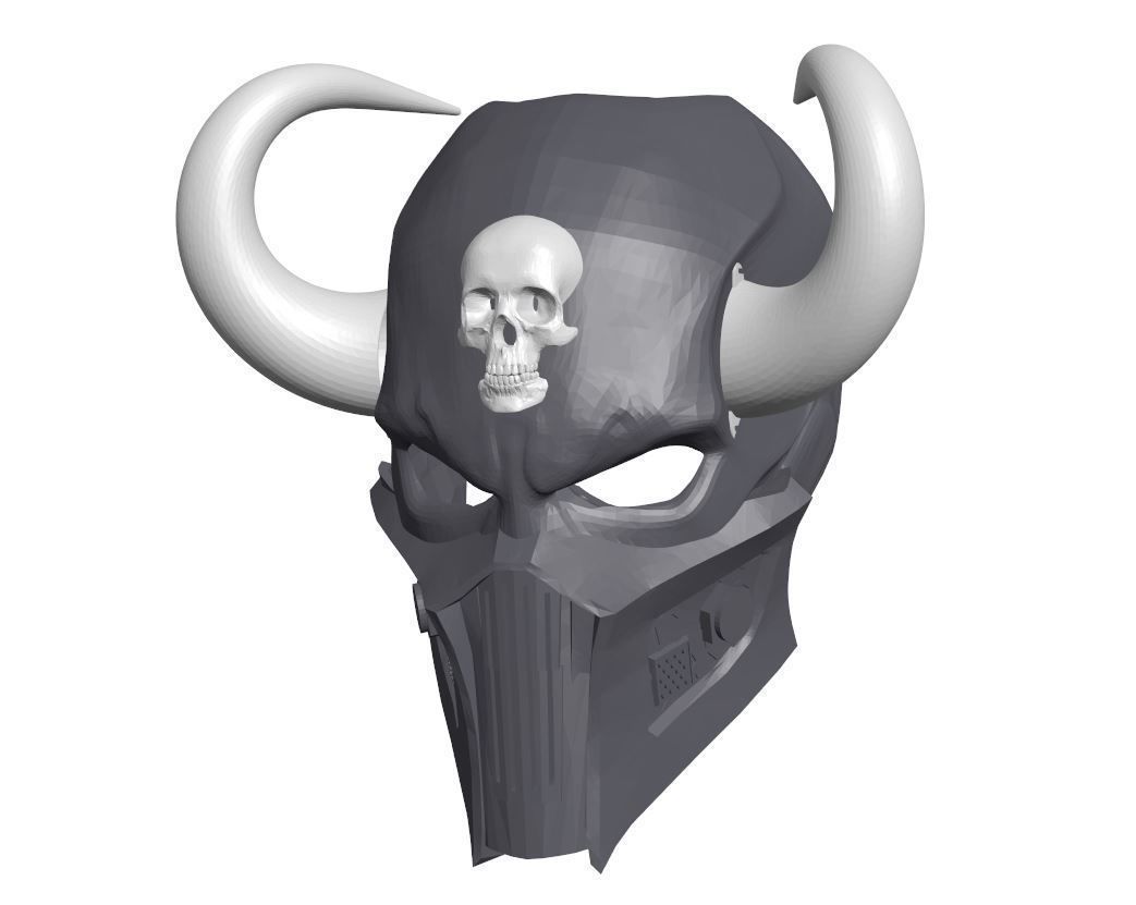 Mask - marks 3D model 3D printable | CGTrader