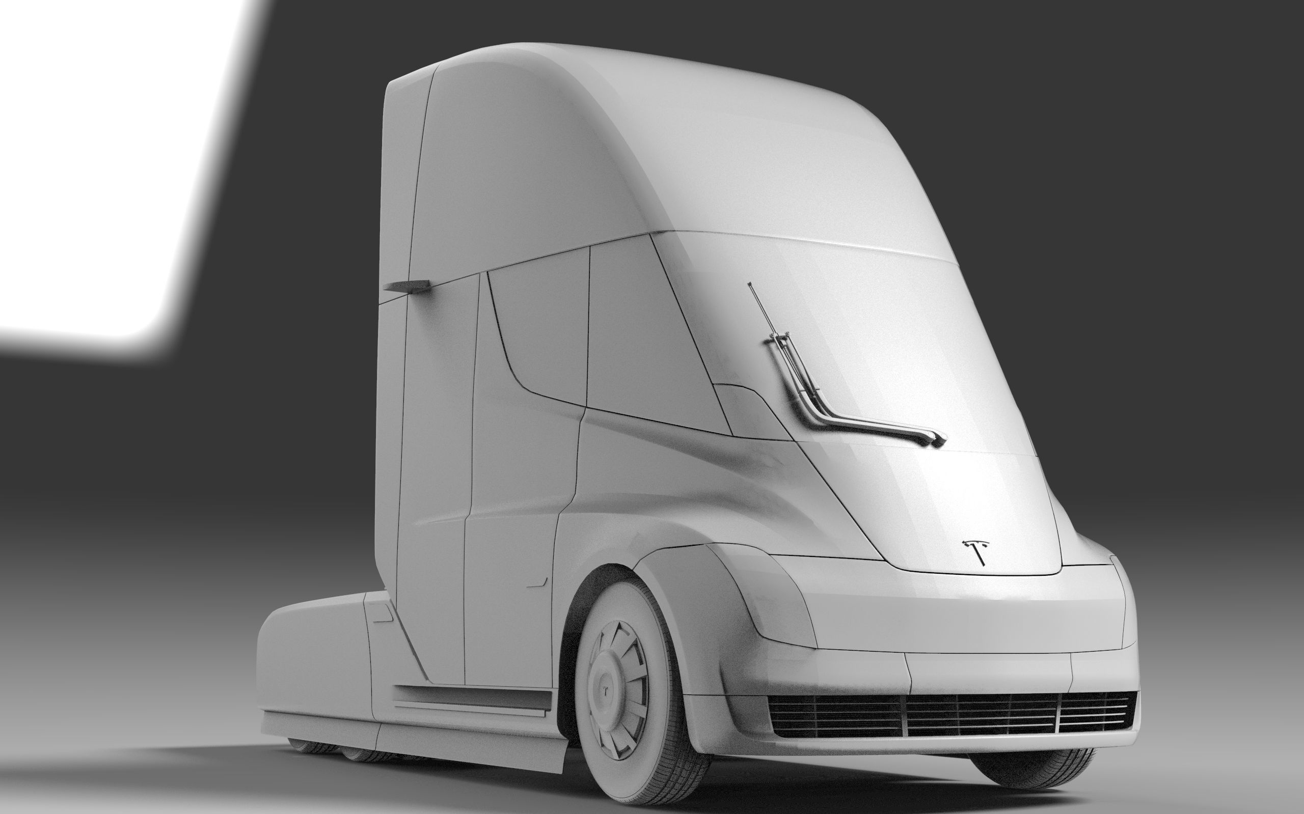 Tesla Semi Truck 3D model | CGTrader