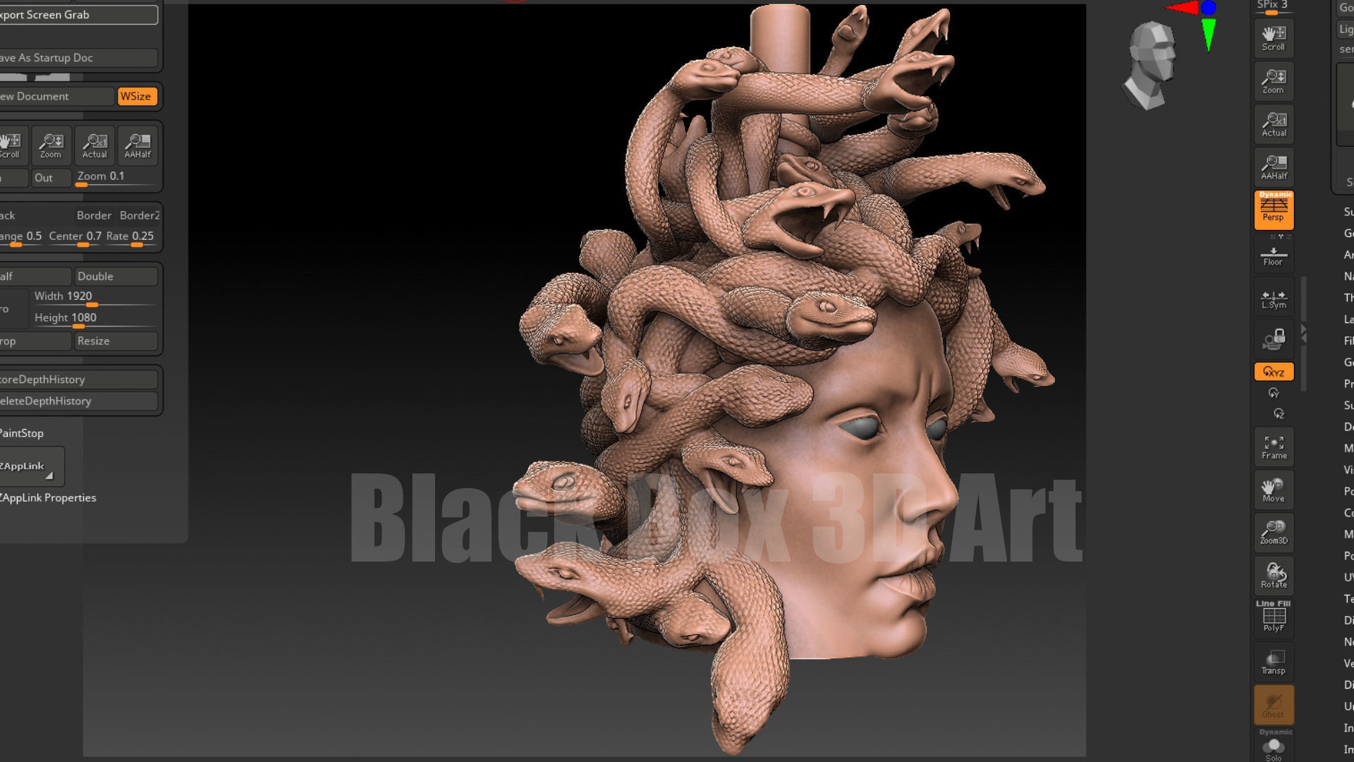 Medusa 3D model 3D printable | CGTrader