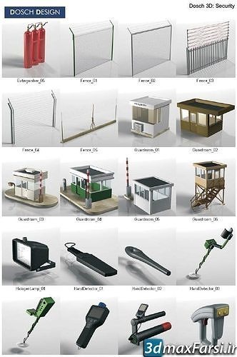 3D Security and Protection Model Package in Airport Store free 3D model ...