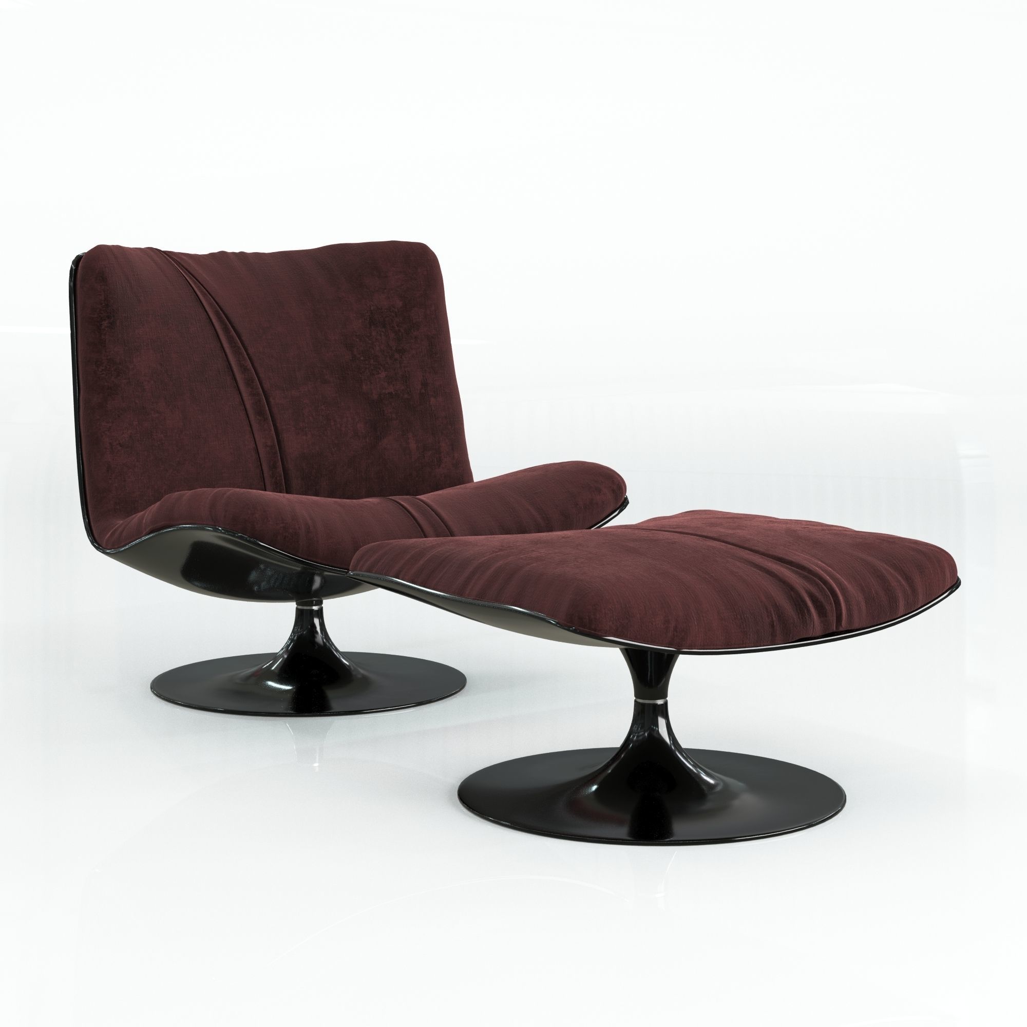 Baxter marilyn armchair 3D model | CGTrader