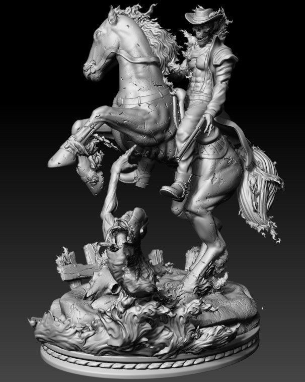 CARTER SLADE GHOST RIDER 3D model | CGTrader