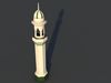 masjid minar 3D model | CGTrader