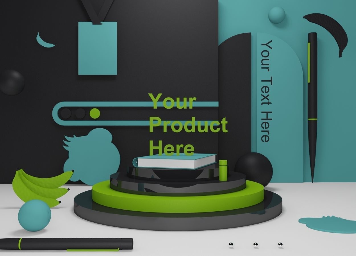 3D model Advertisement Product Poster VR / AR / low-poly | CGTrader