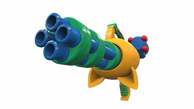 Tactical toy gun 2 3D model | CGTrader