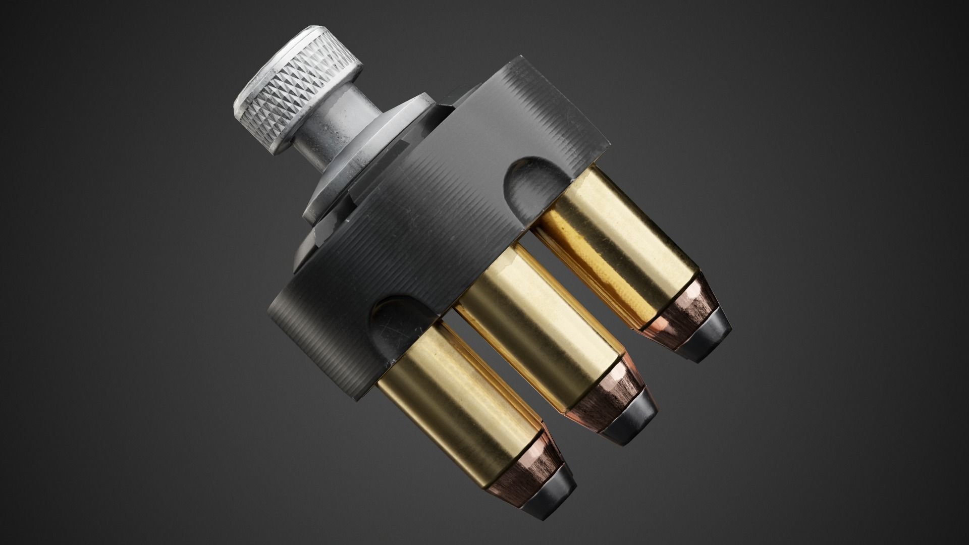 3D model Revolver Speedloader - Realtime render - 3D VR AR game ready ...