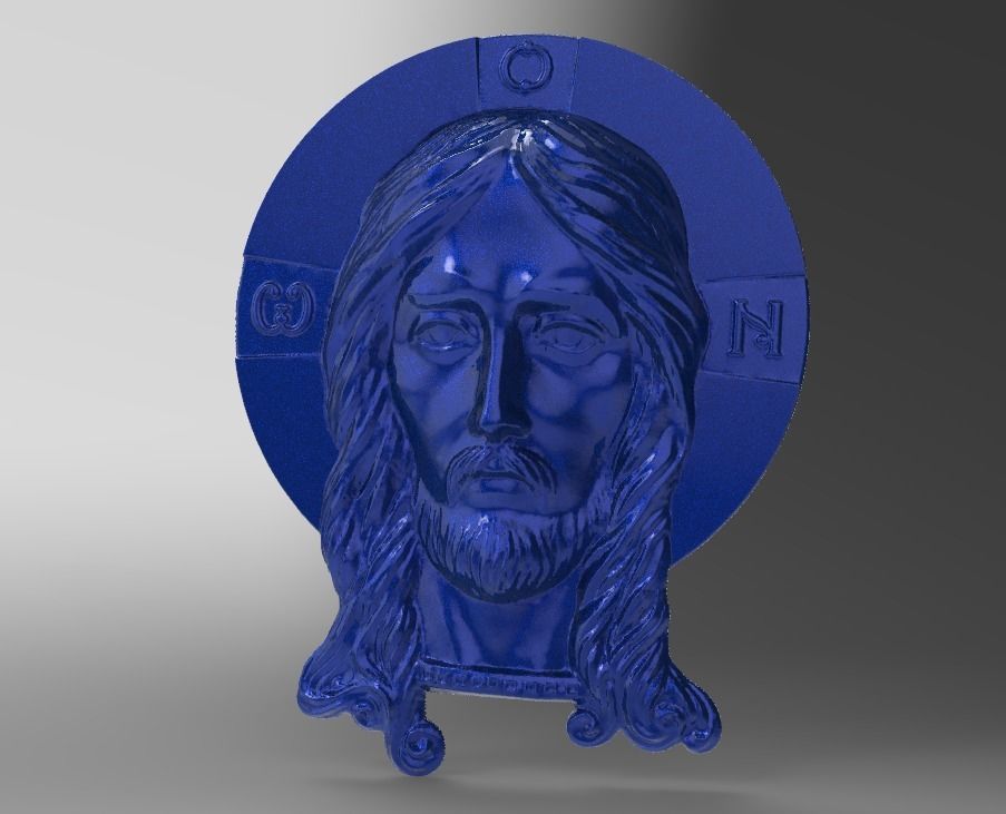 the face of Jesus 3D model 3D printable | CGTrader