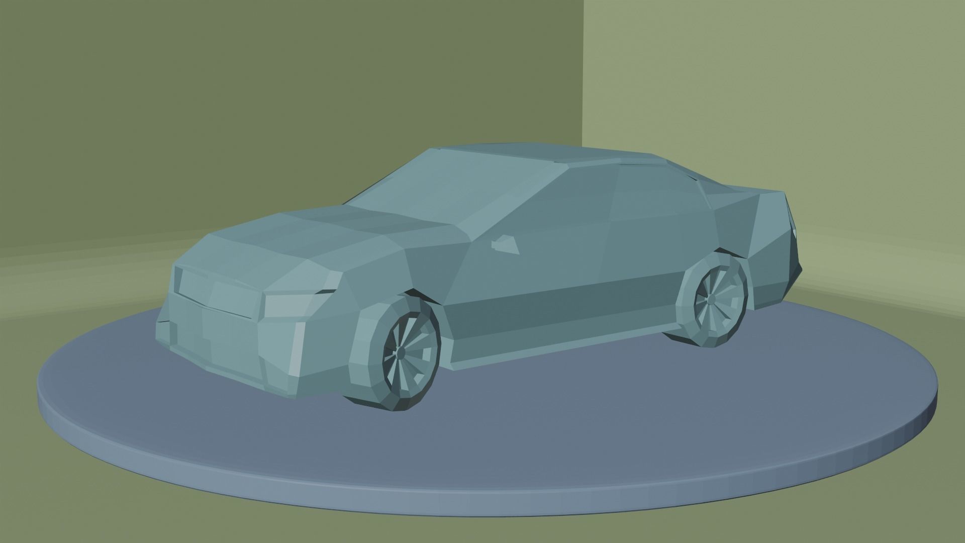 Free Low Poly Sports Car free VR / AR / low-poly 3D model | CGTrader