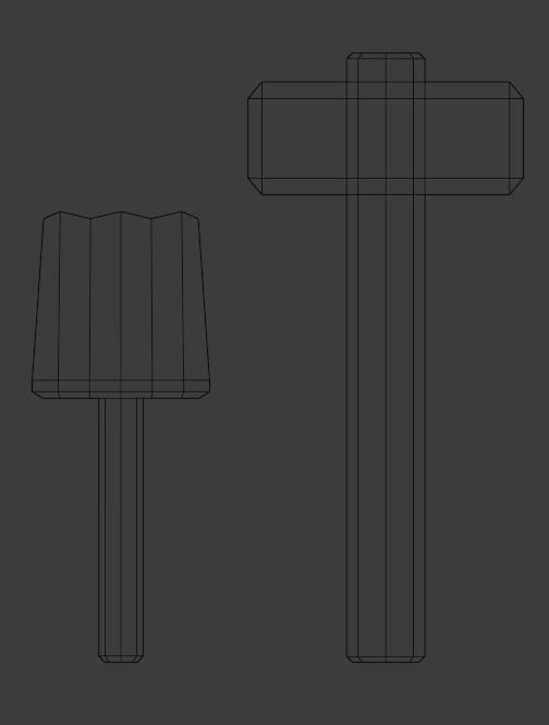 game-ready Low Poly Tools garden tool set free VR / AR / low-poly 3D ...