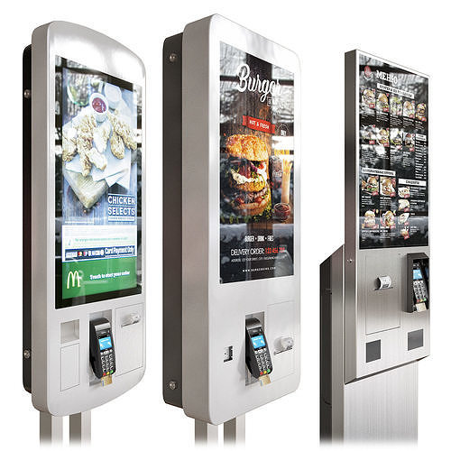 Pay display 2 3D model | CGTrader