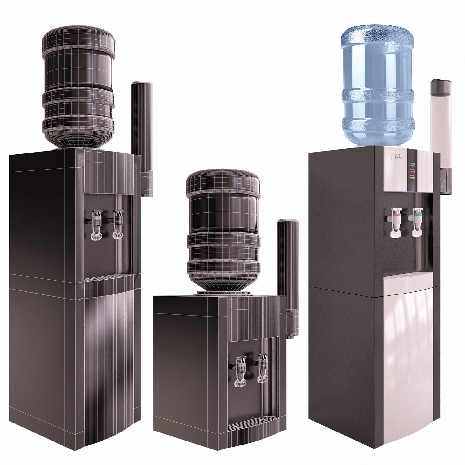 Ecotronic Cooler 3D model | CGTrader