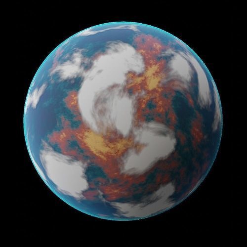 ALIEN PLANETS PACK 3D model | CGTrader