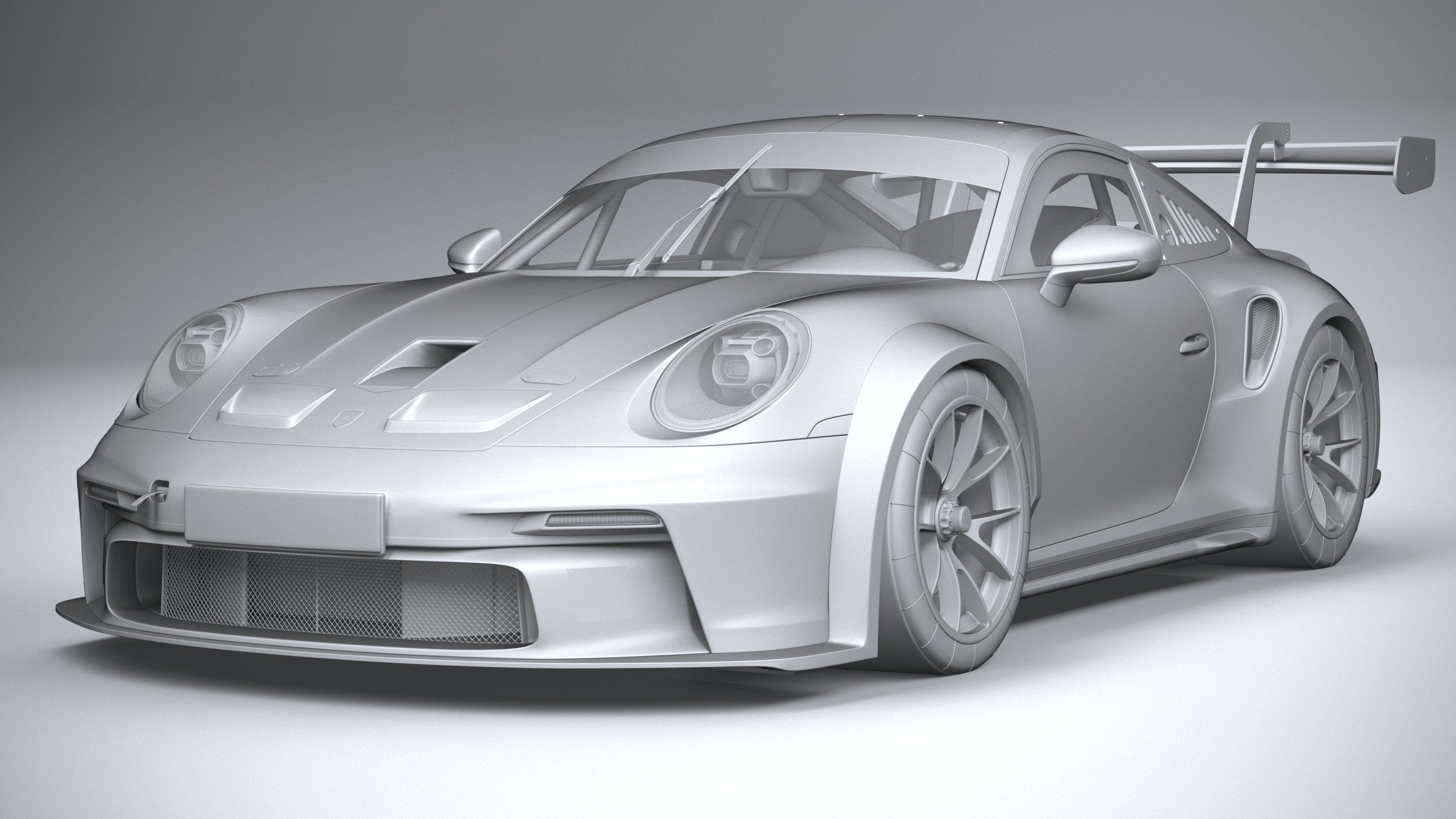 Porsche 911 GT3 Cup 2021 3D model | CGTrader