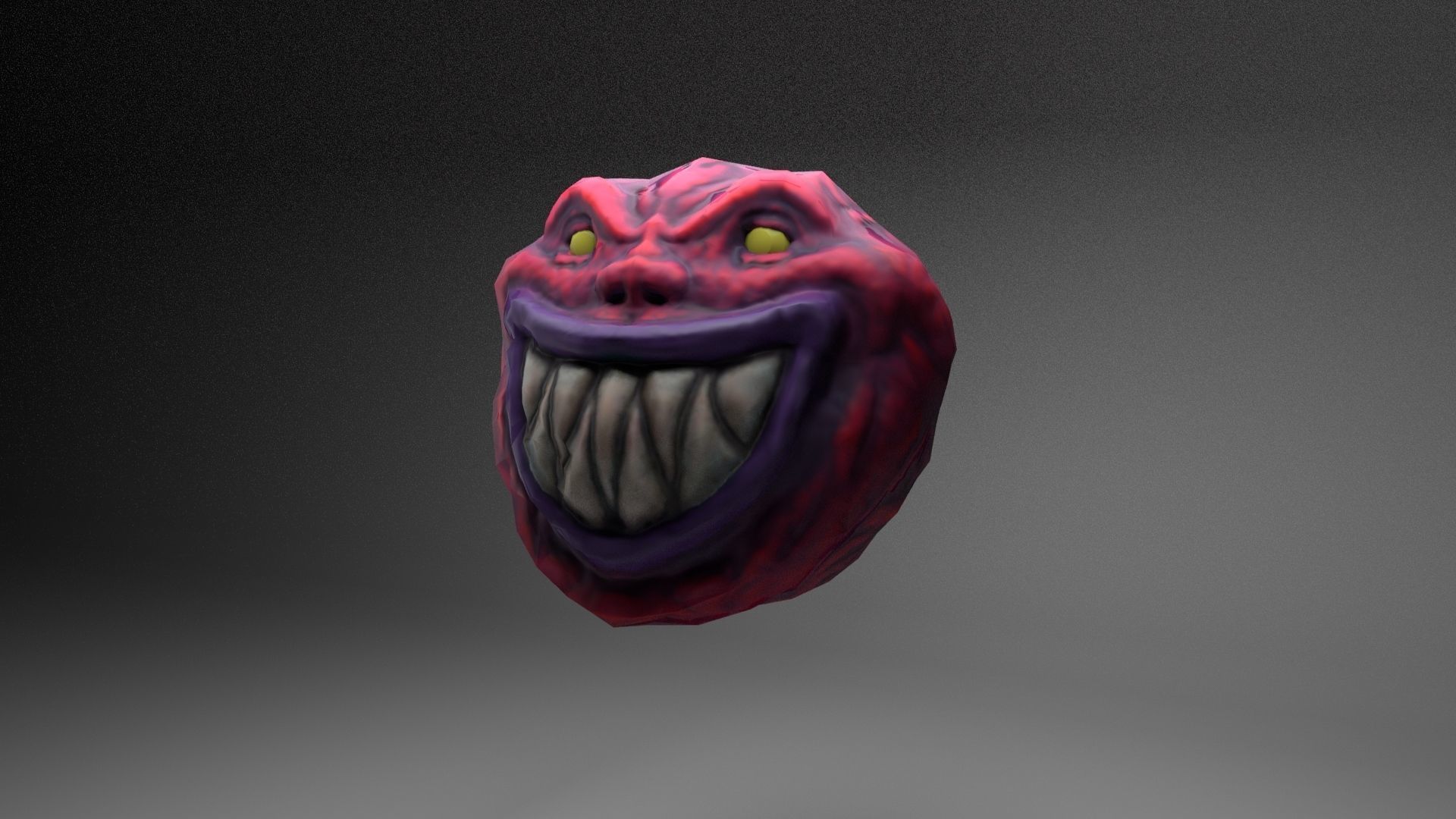 Hell Monster Low Poly Version 3D model | CGTrader