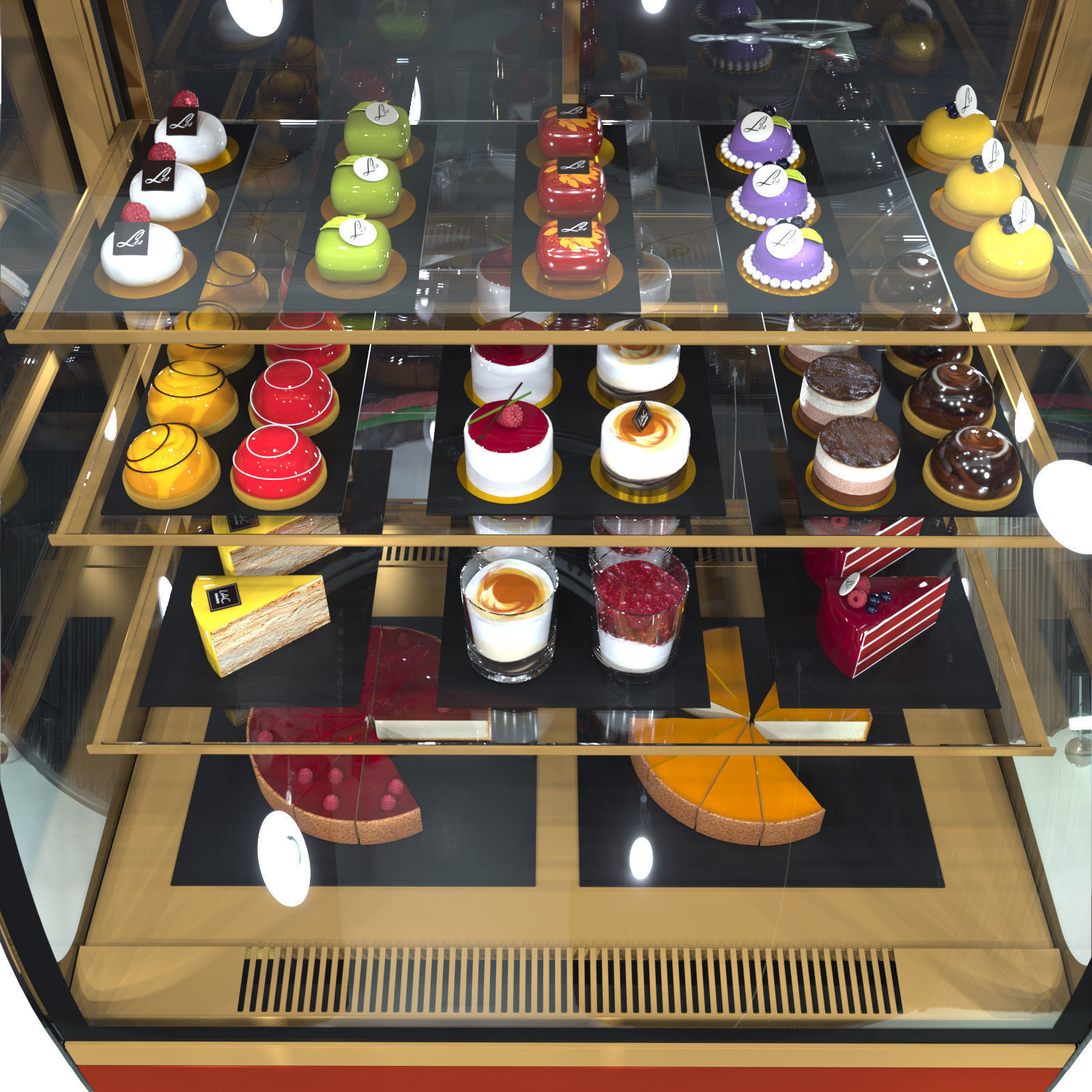 Sweets 3D model | CGTrader