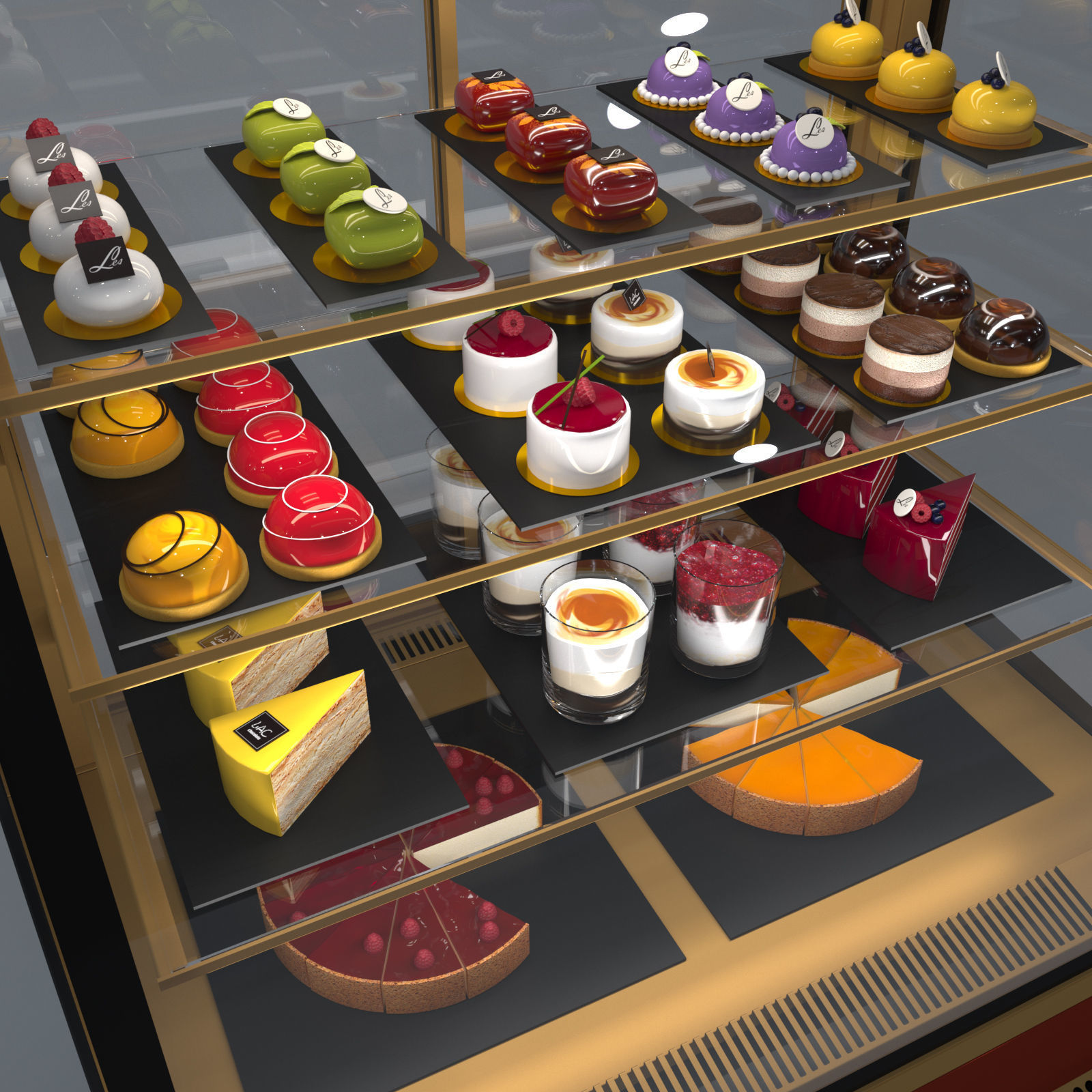 Sweets 3D model | CGTrader
