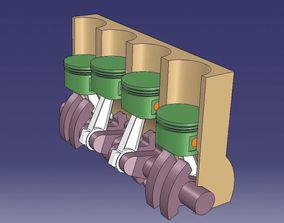 Animated Crank 3D Models | CGTrader