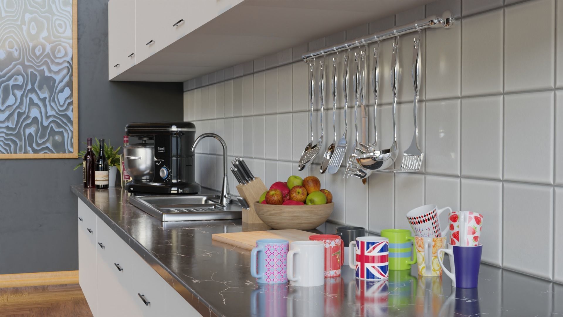 Kitchen assets 3D model | CGTrader