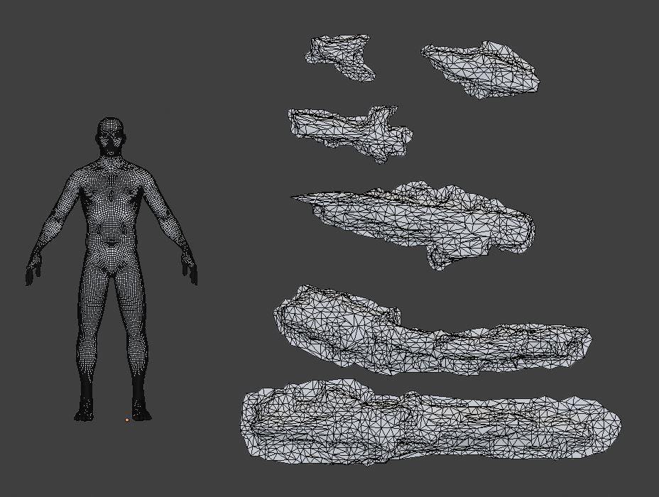 3D model Forest Branches Debris Leaves Scan VR / AR / low-poly | CGTrader