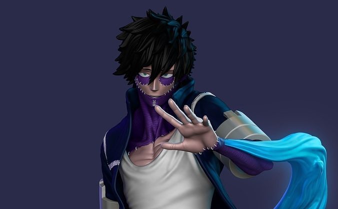 Dabi - Boku no hero academia 3D model 3D printable | CGTrader